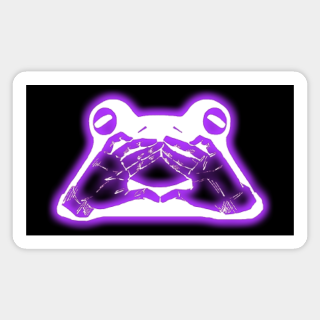 Jujutsu Kaisen Neon Hand Signs Jujutsu Kaisen Sticker Teepublic